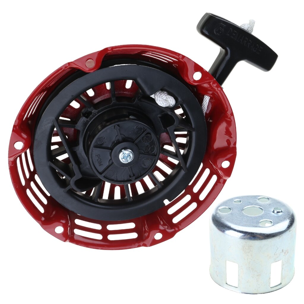 Модернизированный Возвратный стартер с пусковой чашкой GX120 GX160 GX200 Двигатель с тяговым стартером Мощностью 4/5,5/6,5 л. с. Замена двигателя Простая установка