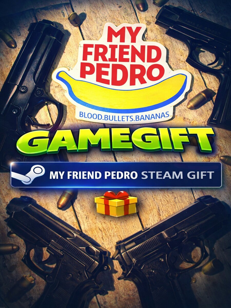 Игра My Friend Pedro для STEAM ПК (PC) | Страна активации - Саудовская Аравия | Подарком на Ваш аккаунт | Автовыдача