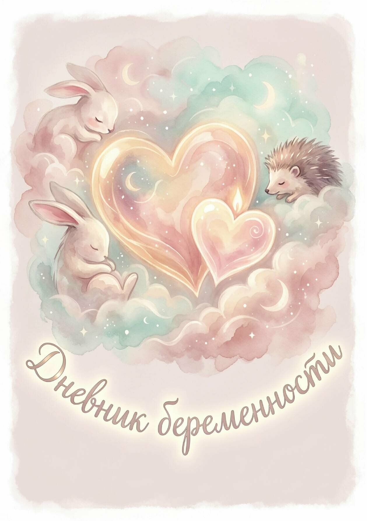 Дневник беременности А5, недатированный, 100 стр с разлиновкой — подарок маме. 100 страниц недатированный А5, разлинованный