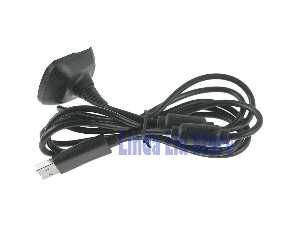 USB-кабель для беспроводного контроллера Xbox 360 ChengChengDianWan black