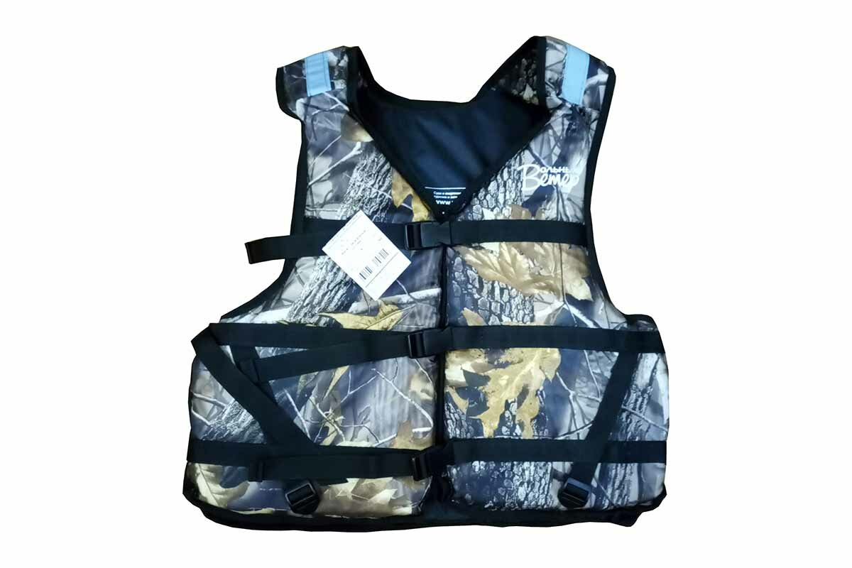Жилет спасательный Вольный Ветер Спутник, цвет Камуфляж, размер одежды XL