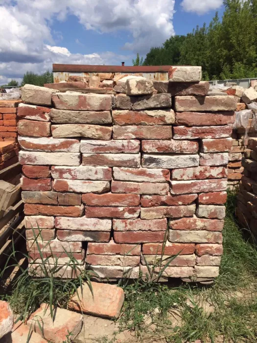 Старинный дореволюционный царский кирпич 19 века