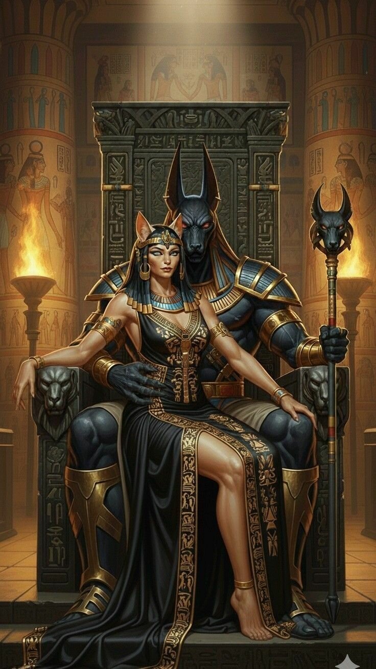 Алмазная живопись "египетская богиня", 5D, круглая, 40x50 см. Производитель: Brose Art.