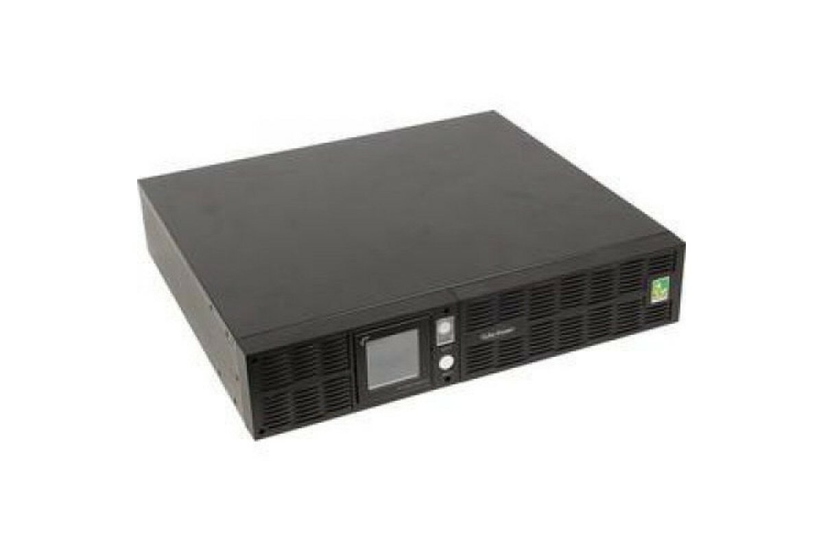 ИБП CyberPower PLT1000ELCDRT2 черный, линейно-интерактивный, 1000 ВА/900Вт, USB, COM-порт