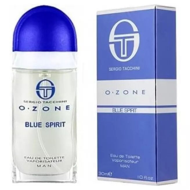 Sergio Tacchini O'zone Blue Spirit Man 30 мл, Туалетная вода мужская