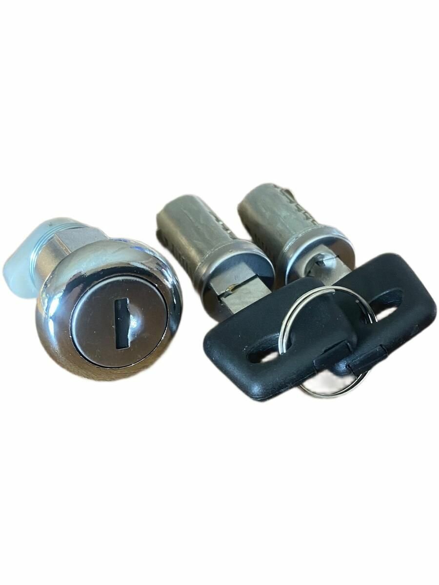 Личинка замка багажника (в сборе) с личинка замков дверей для а/м ваз 2191 (гранта лифтбек)