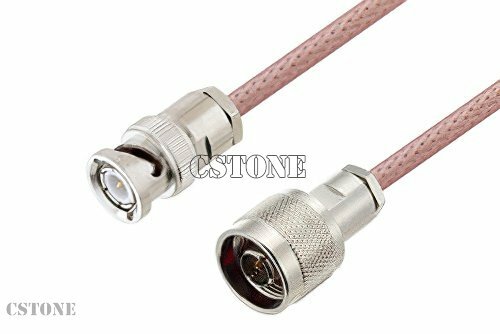 BNC штыревой к N штыревой кабель используя RG142 коаксиальный