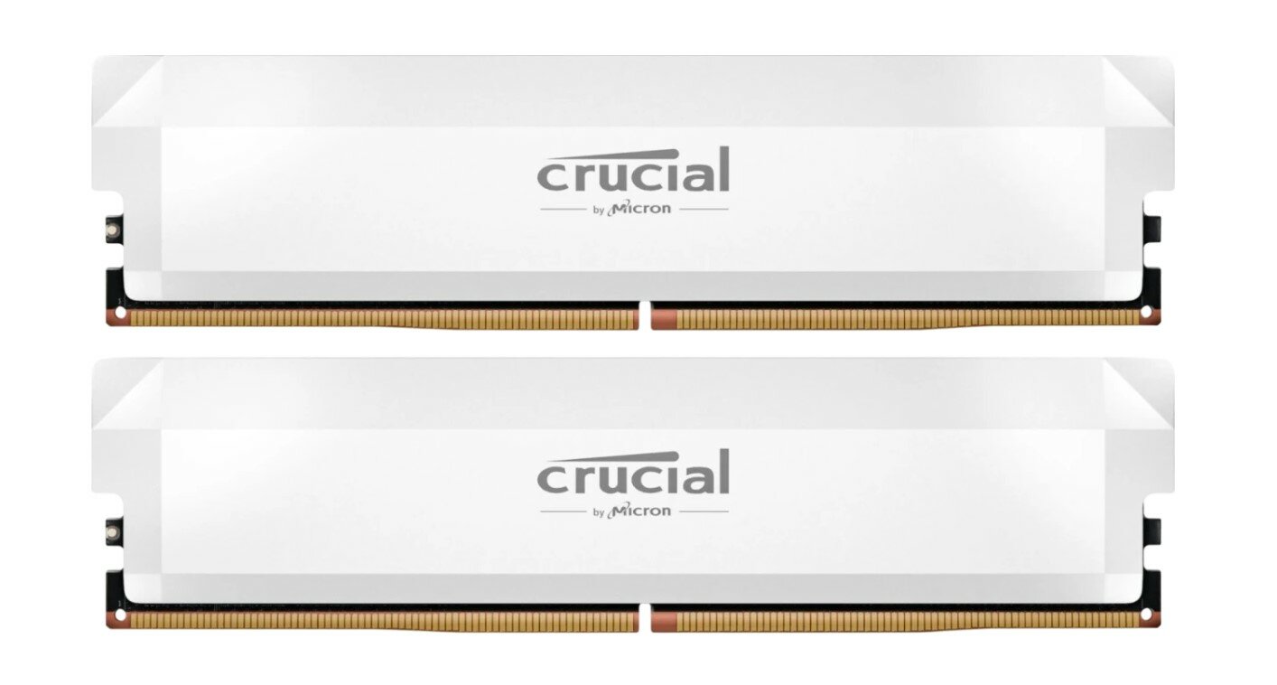Оперативная память DDR5 Crucial Pro 6400MHz 64GB (2x32GB KIT) (CP2K32G64C40U5W)