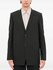 Куртка Rick Owens Concordian button-fastening suit jacket, размер 50, black/blac...