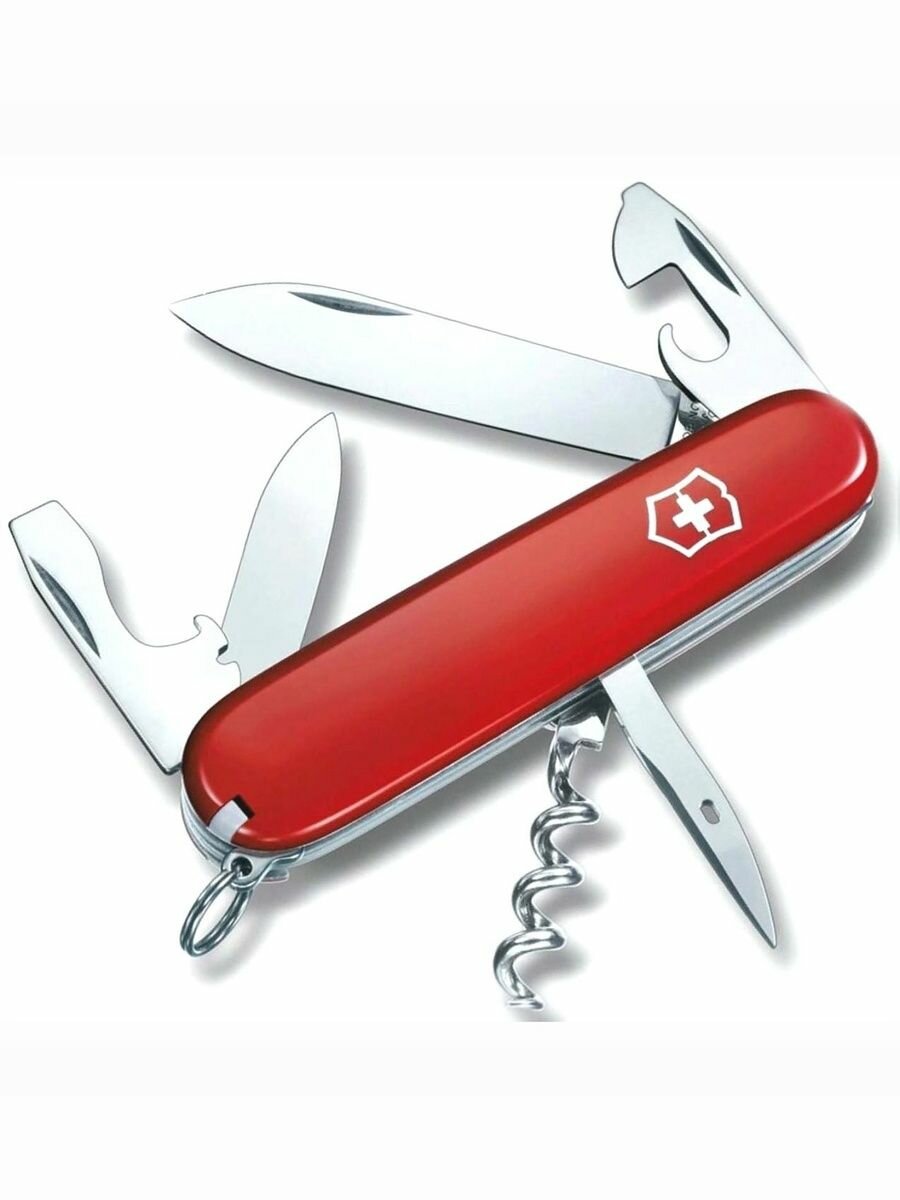 Нож перочинный Victorinox Spartan 1.3603, 12 функций, красный