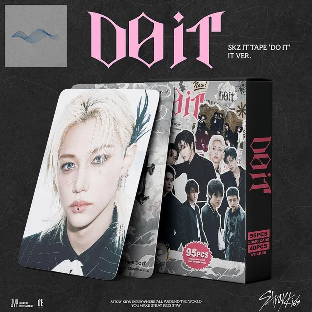 VOFIRROB STRAY KIDS, 95 шт. Lomo-карточек для третьего специального альбома DO IT, K-POP GIANT, мини-фотокарточки, STRAYKIDS 2026, коллекционный SKZOO, фан-постер SKZ со стикерами