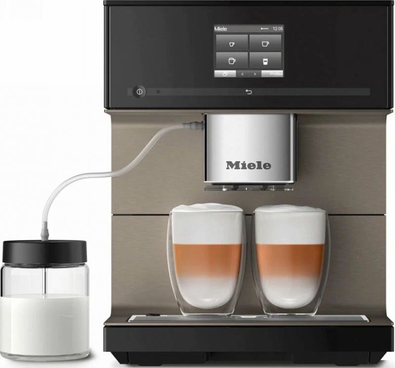 Кофемашина автоматическая Miele CM 7550 CoffeePassion OBSW Obsidian Black, черный обсидиан