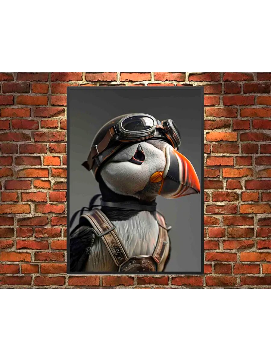 Строитель птиц-тупиков 2, Плакат 30x42см
