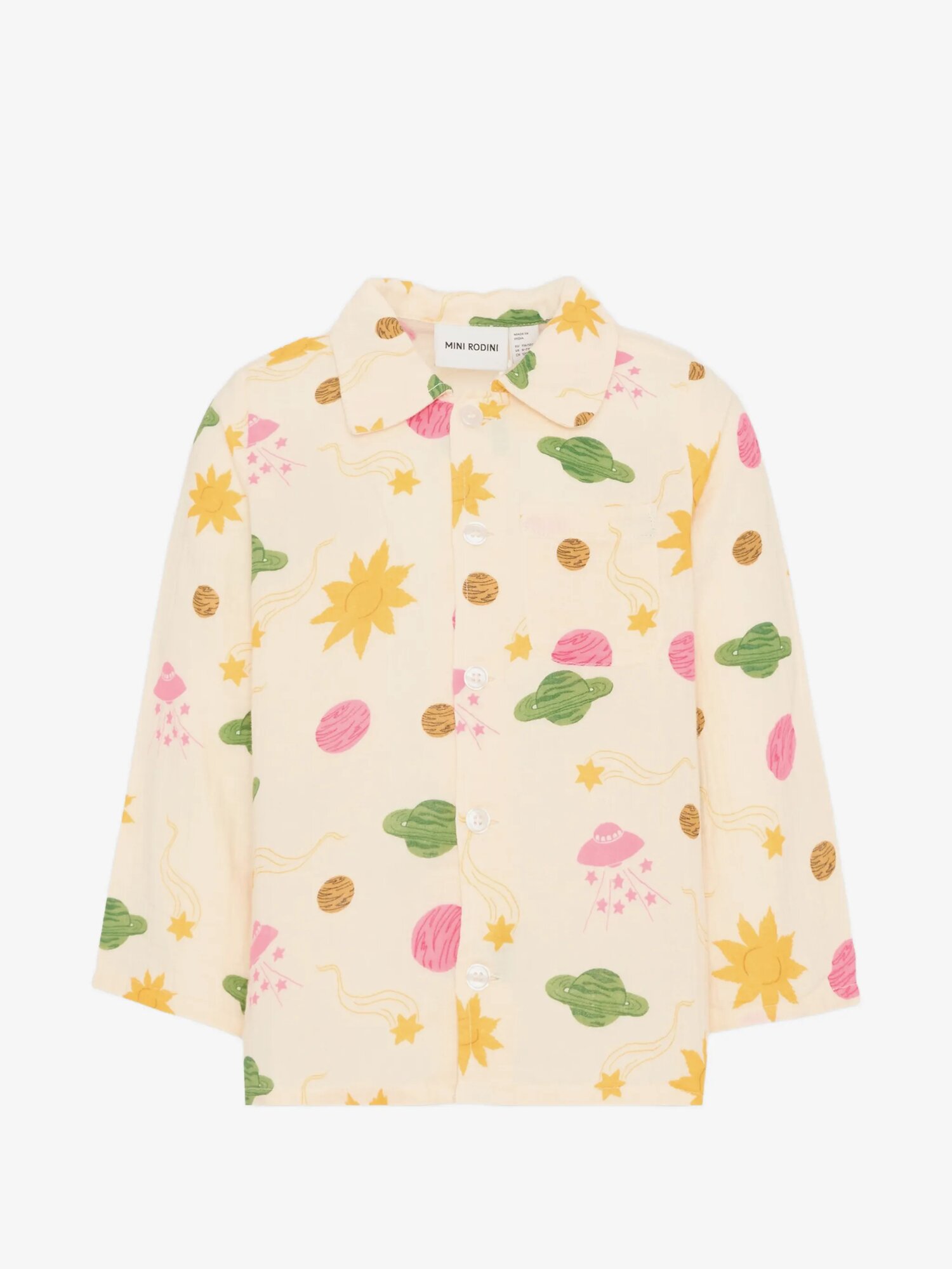 Рубашка Space print long-sleeved shirt