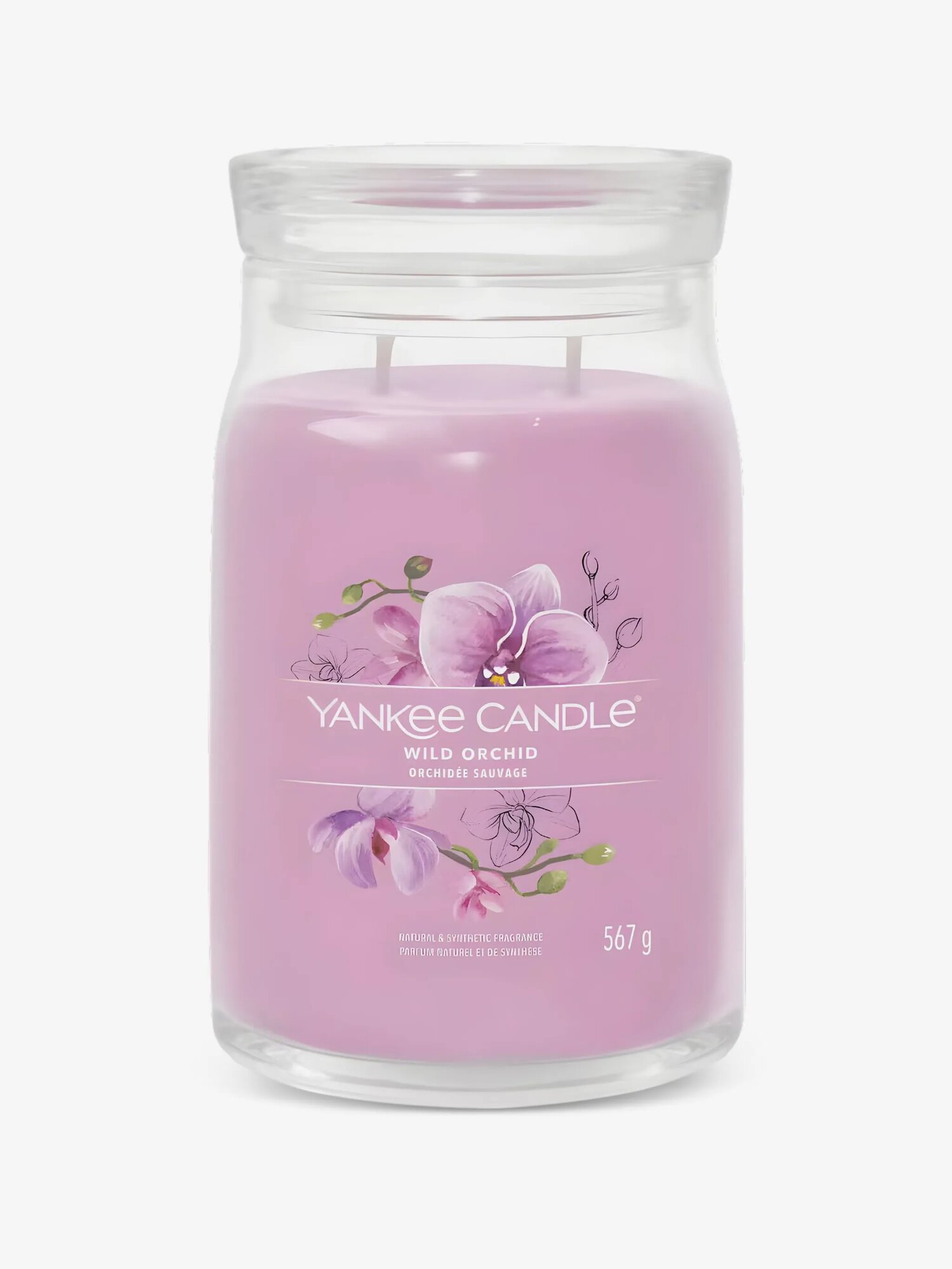 Большая свеча Wild Orchid, OneSize , фиолетовый