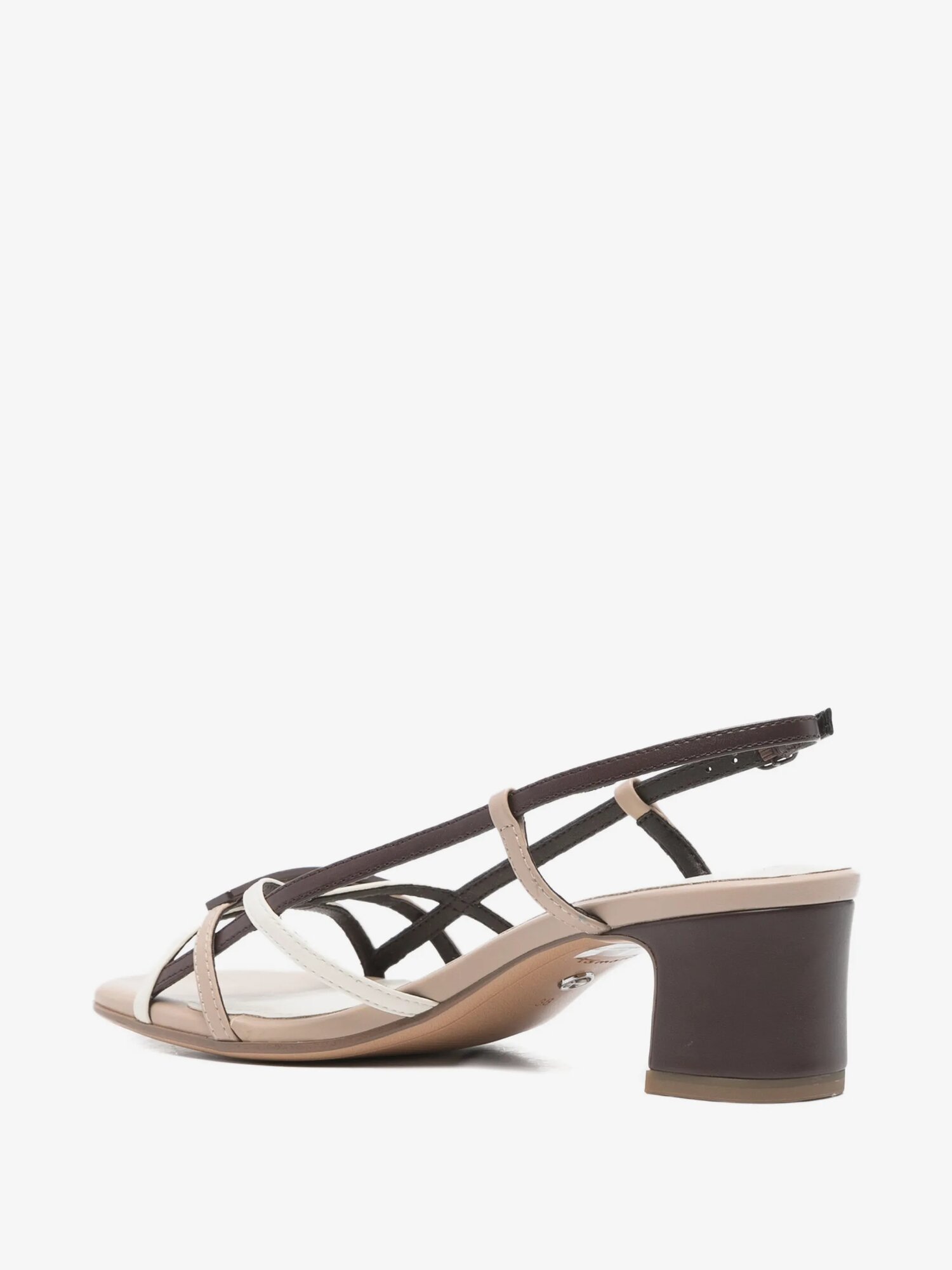 Босоножки Tamaris Strappy block-heel sandals, размер 40 EU, brown — фото 1