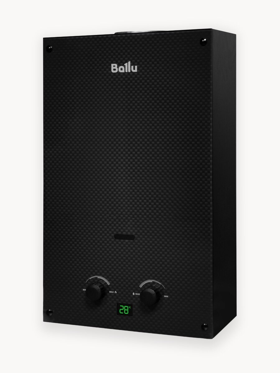 Колонка газовая Ballu GWH 10 Fiery Glass Carbon