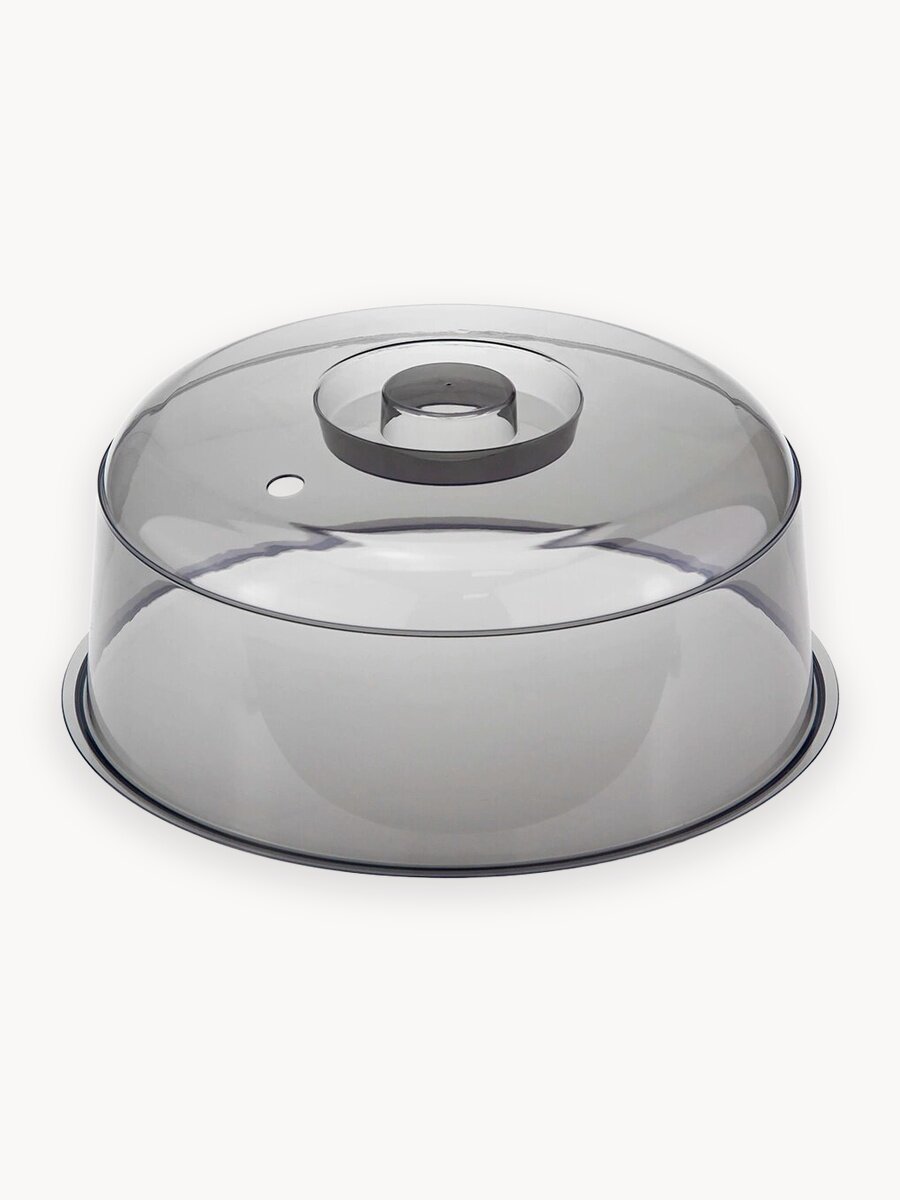 Крышка для СВЧ IDEA d 245 мм пластик черный