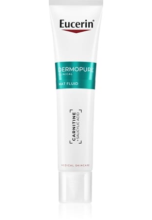 Крем для ухода за кожей eucerin dermopure clinical mat fluid для мужчин, 40 мл