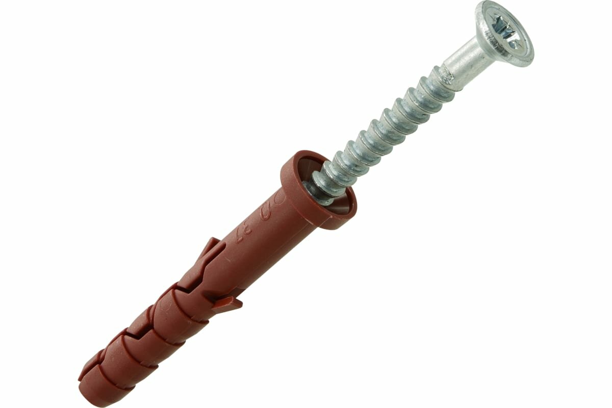 Европартнер multi pro lk нейлоновый дюбель-гвоздь цилиндрическая манжета 6x40 мм 35 шт