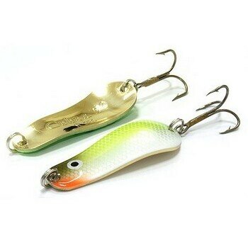 Блесна колеблющаяся Mister Cro кобра, 50/16 Lemon, 1 штука