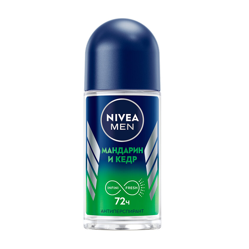 Део-ролл муж. NIVEA `MEN` мандарин И кедр (антиперспирант) 50 мл