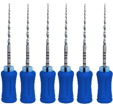 Ultratapers Hand F3, 31мм, ручные файлы, никель-титан, 6 шт. Eurofile