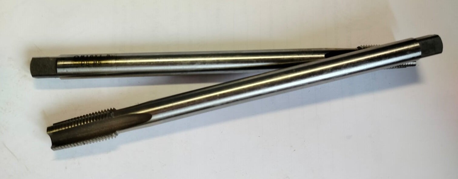 Метчик гаечный М16 х 1,5 прямой (L= 200, Р6М5) ГОСТ 1604-71