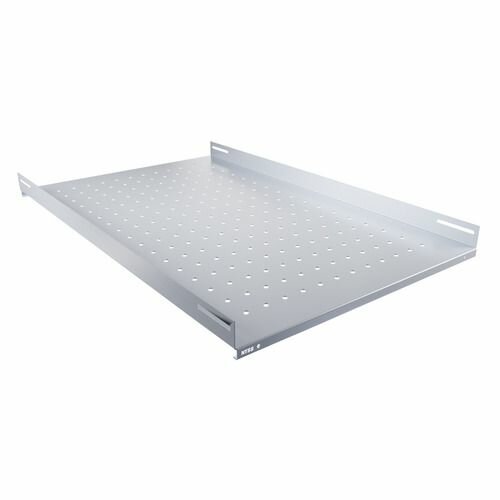 Полка стац. NTSS (NTSS-FS-H-1000) 1U 100кг. 19" 750мм серый (упак:1шт)