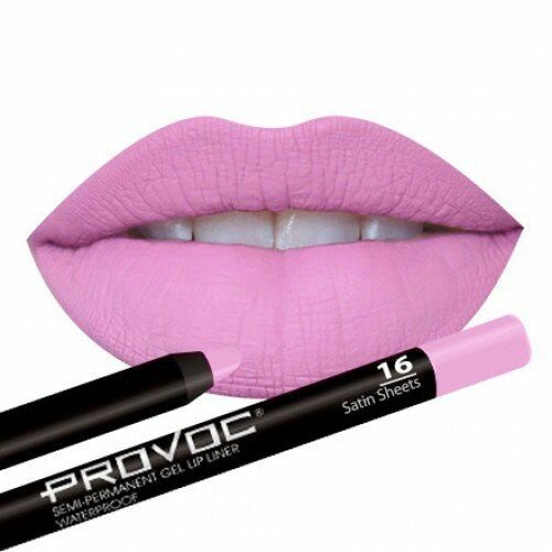 PROVOC, Гелевая подводка в карандаше для губ Lip Liner 16 Satin Sheets
