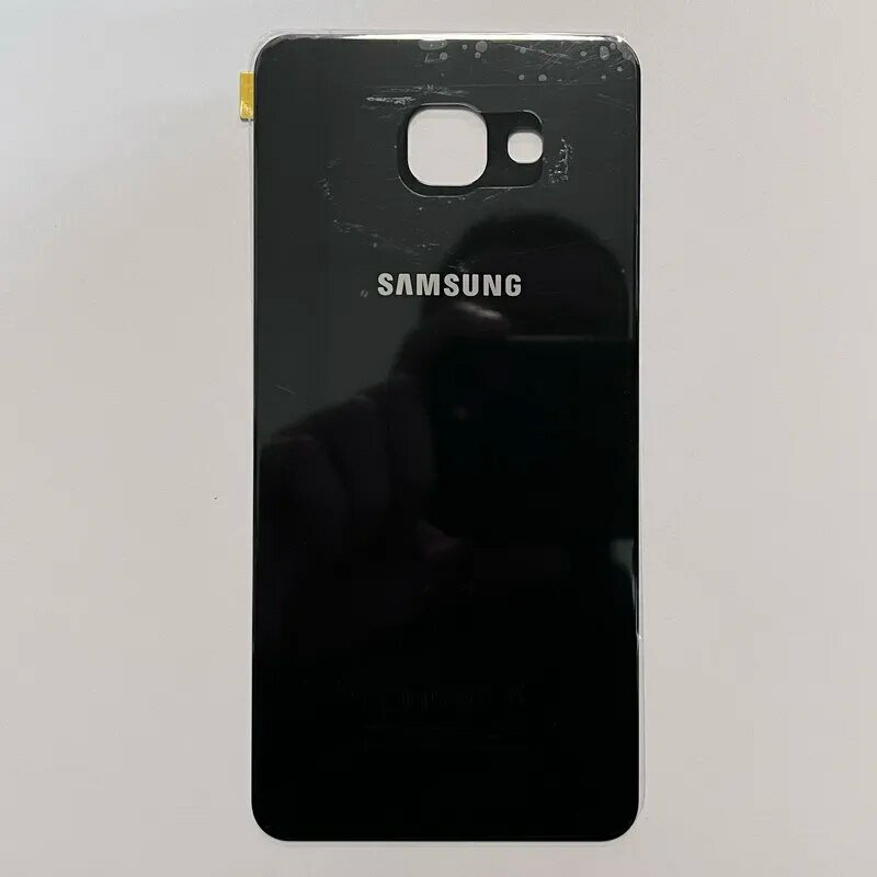 Задняя крышка для телефона Samsung SM-A710 Galaxy A7 2016, цвет чёрный, крышка АКБ
