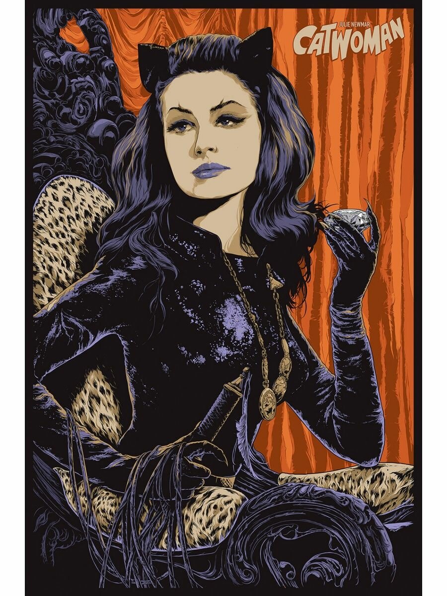 Постер "Женщина-кошка"