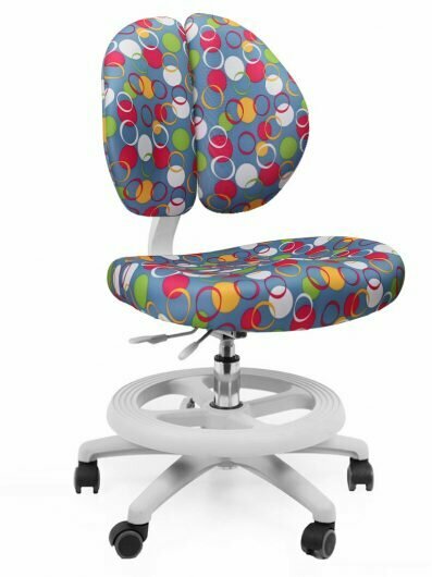 Детское кресло Mealux Duo-Kid синий с кольцами Y-616 B standart уценка