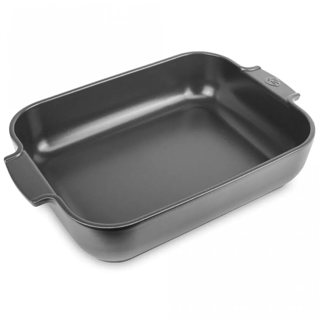 Форма для запекания Peugeot Appolia Plat four céramique rectangle gris 61937