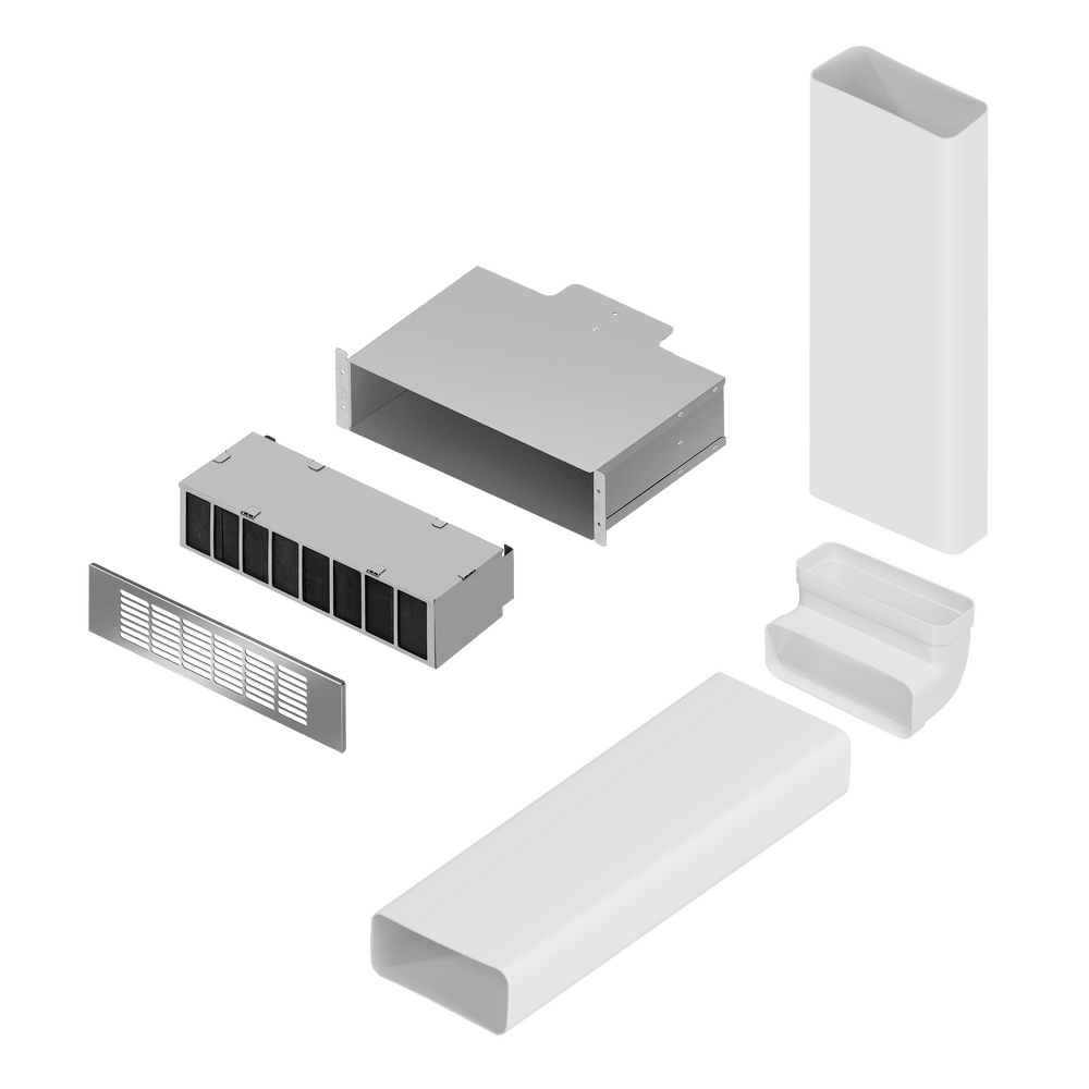Комплект воздуховодов MAUNFELD MIDS604 с фильтром CF312MW (для панели MIHC604SF2BK)