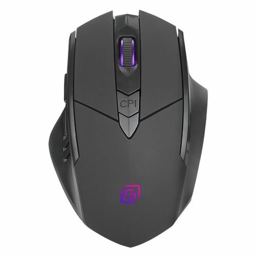 Мышь Oklick 780GW, игровая, оптическая, беспроводная, USB, черный [1903012]