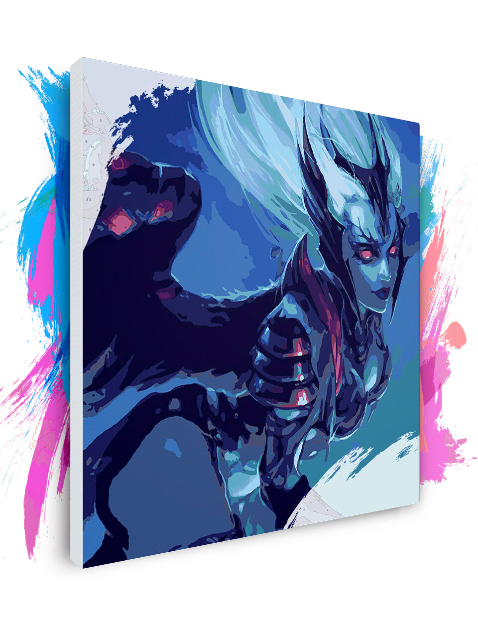 Картина по номерам на холсте Dota 2 - Vengeful Spirit, 40 х 40 см