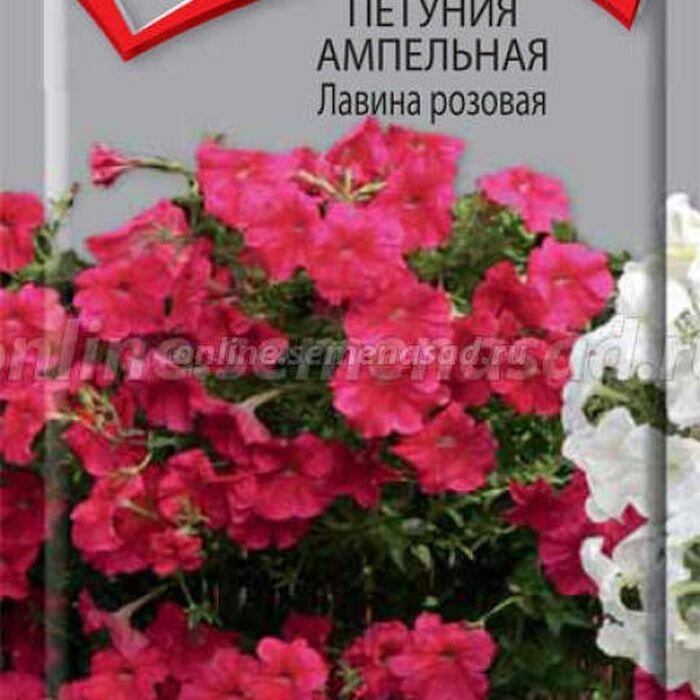 Петуния ампельная F1 Лавина розовая