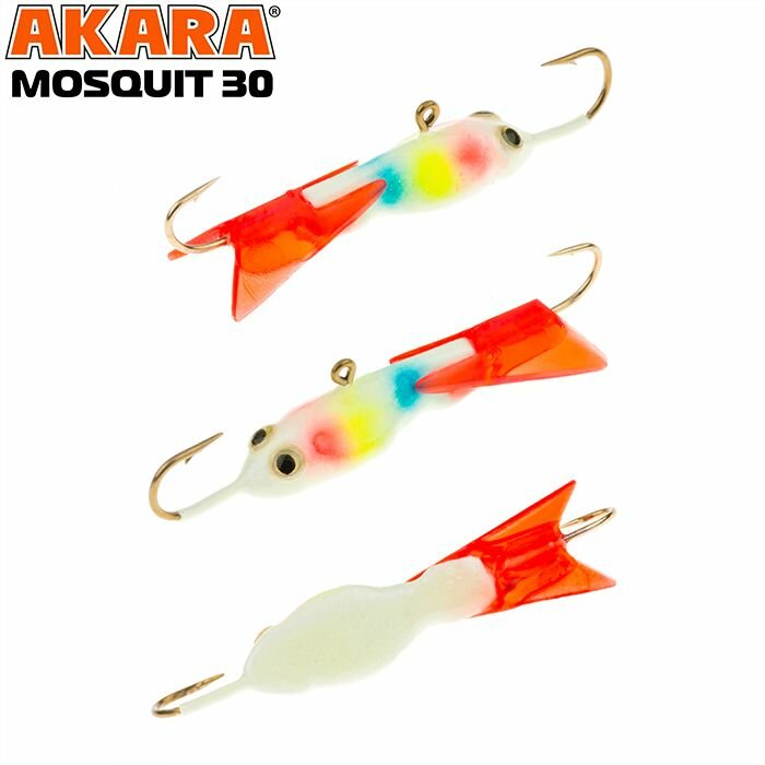Балансир Akara Mosquit 30 вес 2.5г. 30мм. №66, 1шт
