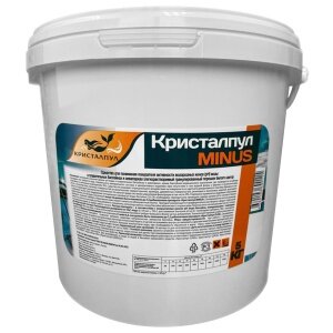 Средство для понижения pH Кристалпул MINUS, ведро 5 кг