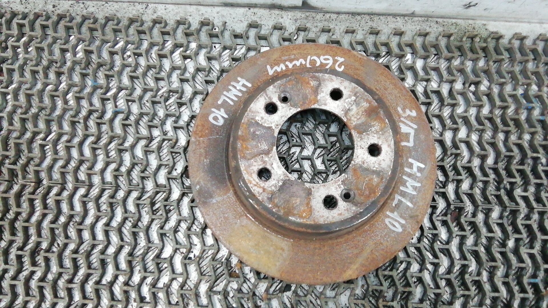 Диск тормозной задний KIA CEE'D 2 (JD)