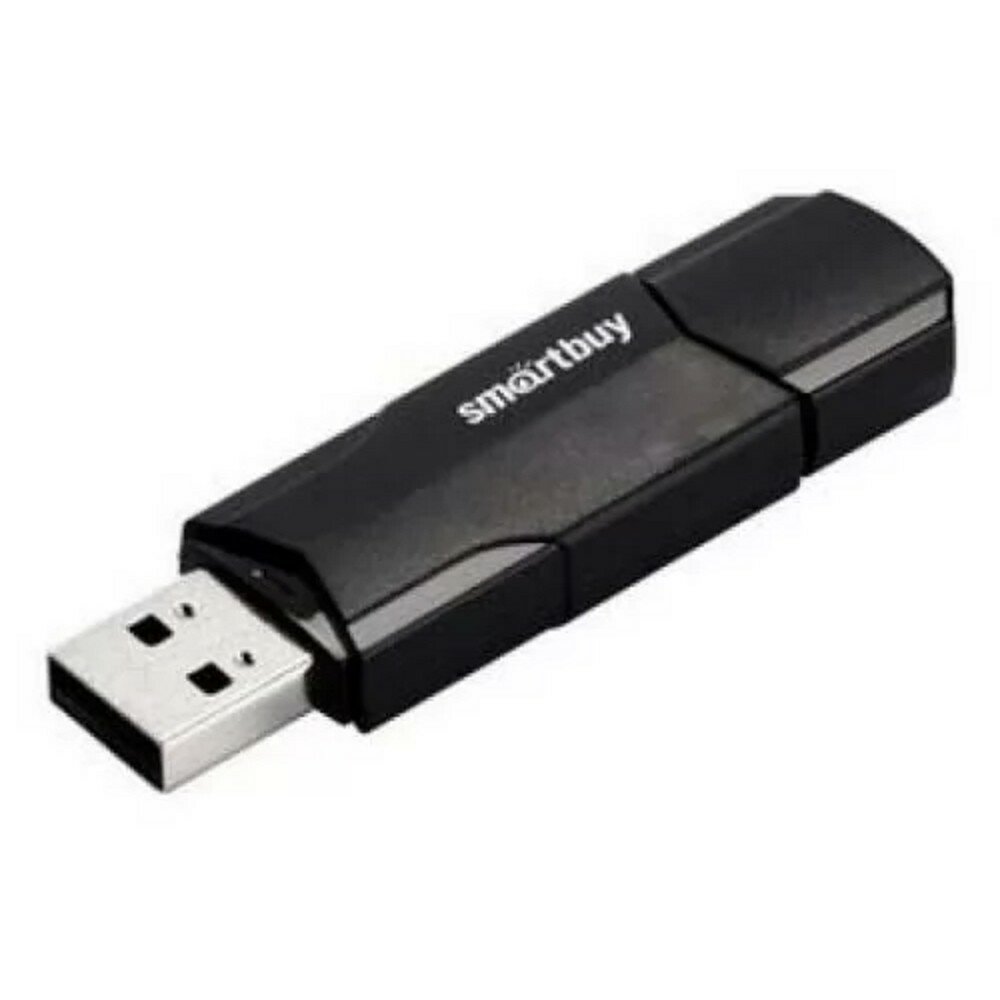 Флешка USB Flash Smartbuy SB4GBCLU-K Черный 4 ГБ