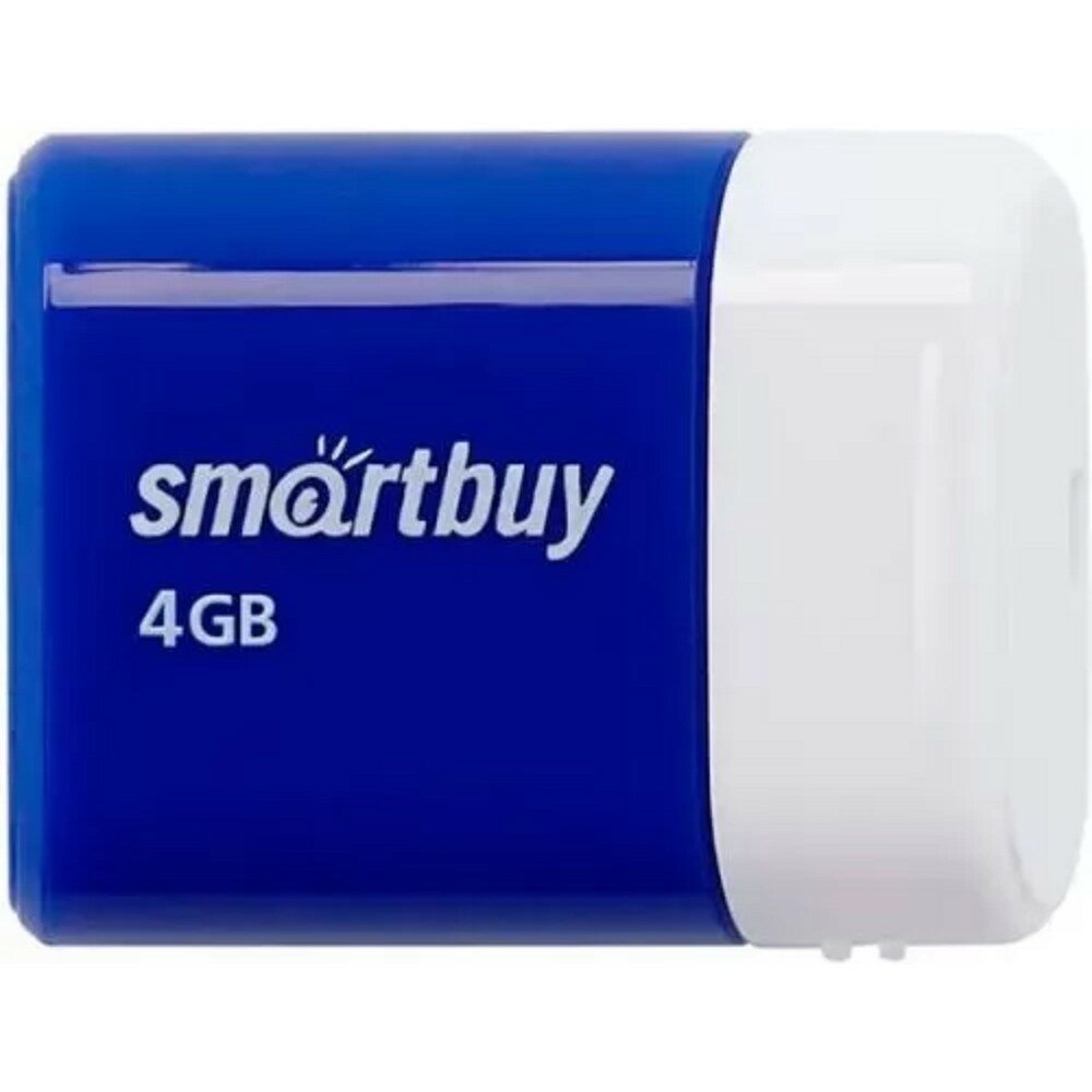 Флешка USB Flash Smartbuy SB4GBLara-B, Синий 4 ГБ