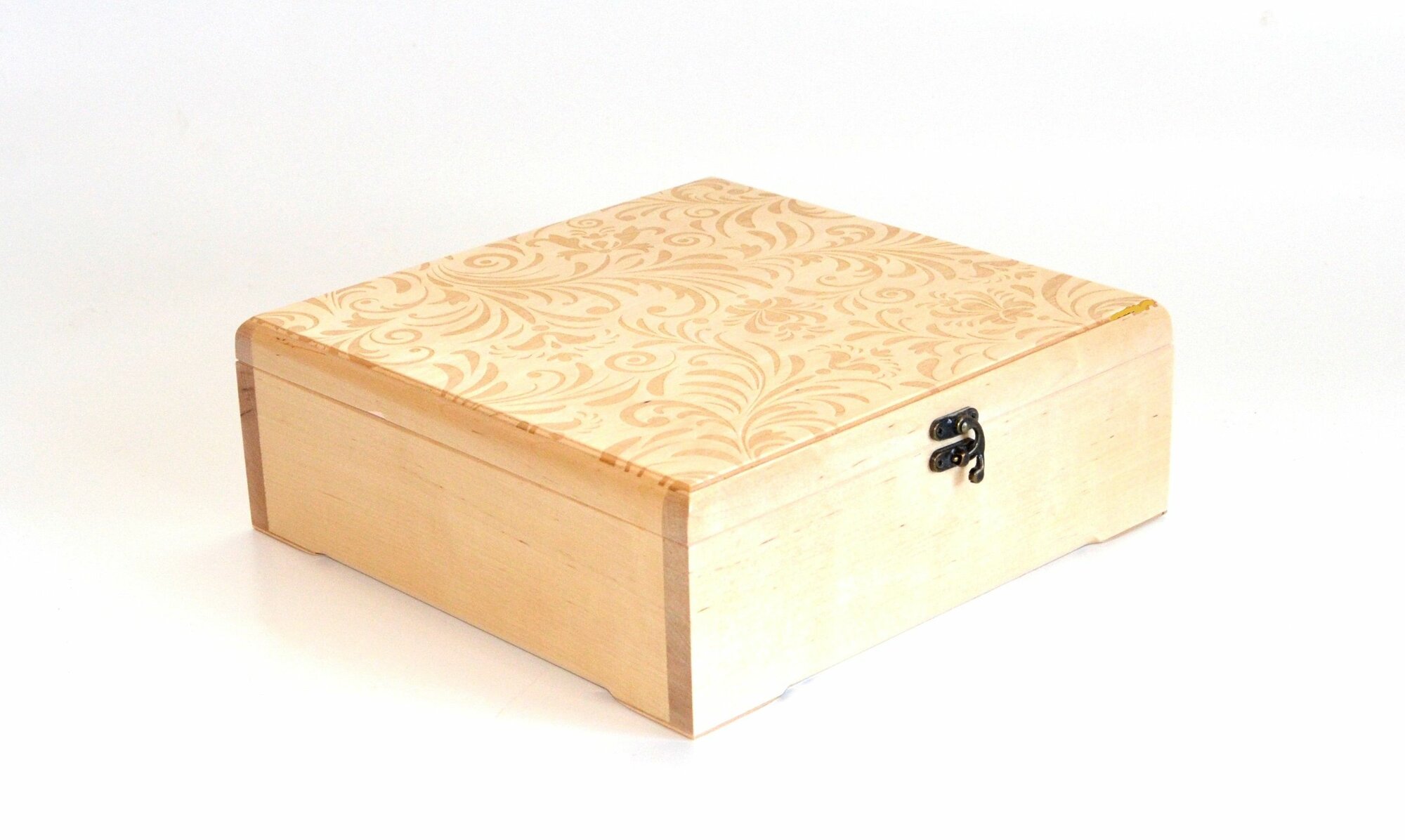 Шкатулка "Дамское Счастье" берёза без ячеек