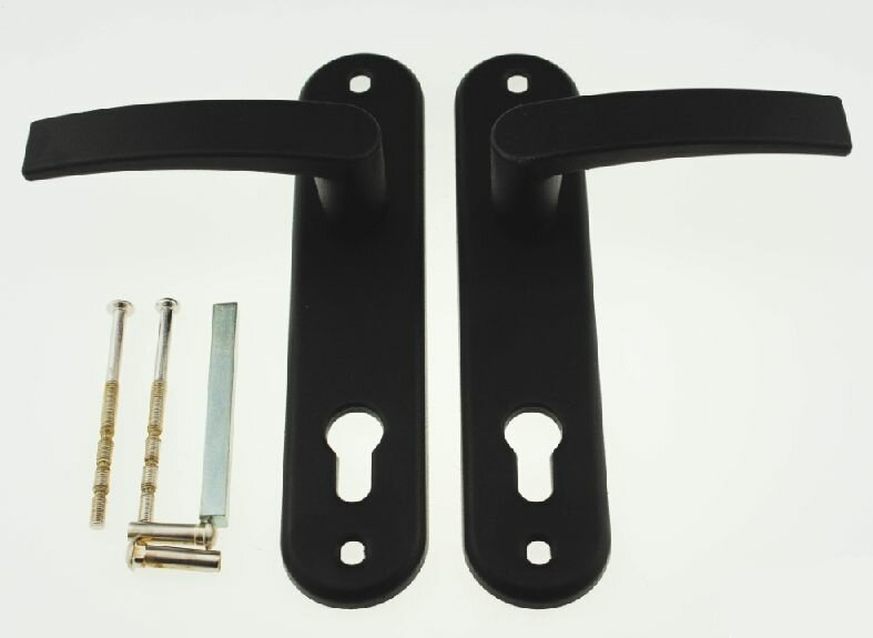 Ручки на планке BORDER 70129 РФ58-010. У4 (черный)