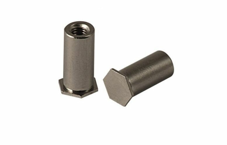 Втулка HCBSO ALT запрессовочная стальная М3 длиной 6мм увеличенного диаметра Sorrex OY (10 штук)