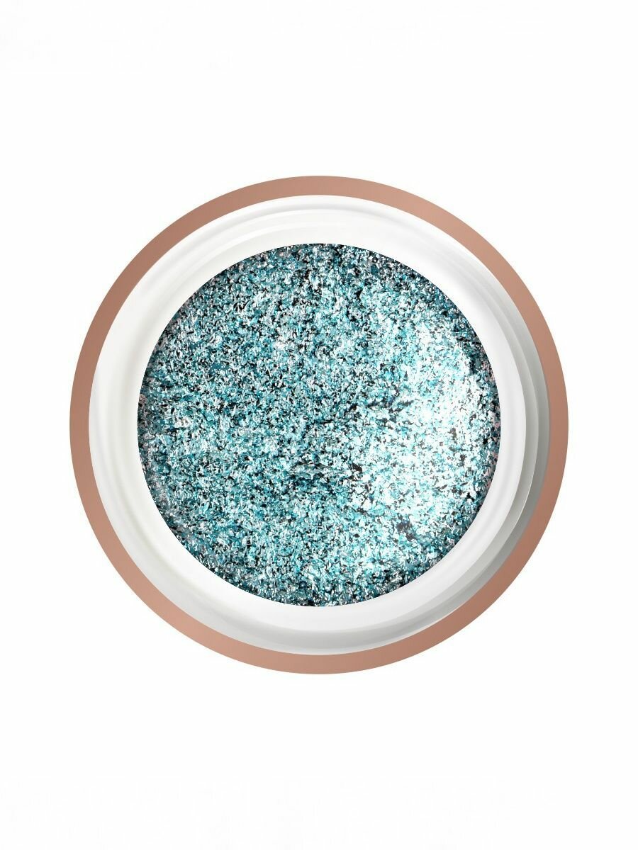 Nail Club Гель-краска с металлическими хлопьями CDS-11 Beryl, 1 шт.