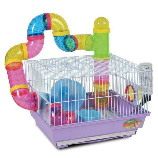 Клетка B3305 для мелких животных с переходами, эмаль, 345*280*240мм, Triol