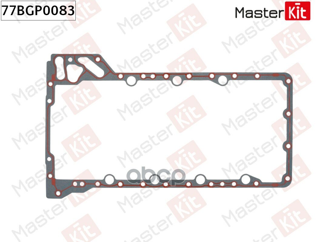 Прокладка масляного поддона двигателя BMW 7 (F01, F02, F03, F04) N63 B44 B MasterKit арт. 77BGP0083