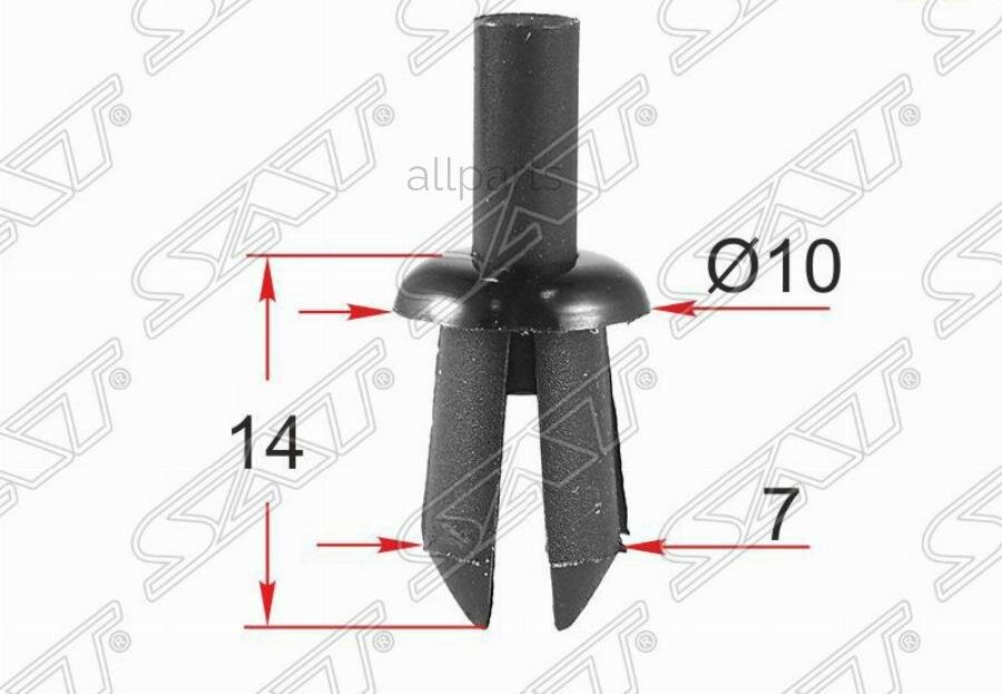 SAT ST-M12229 Клипса BMW/MINI (Продажа по 10шт)